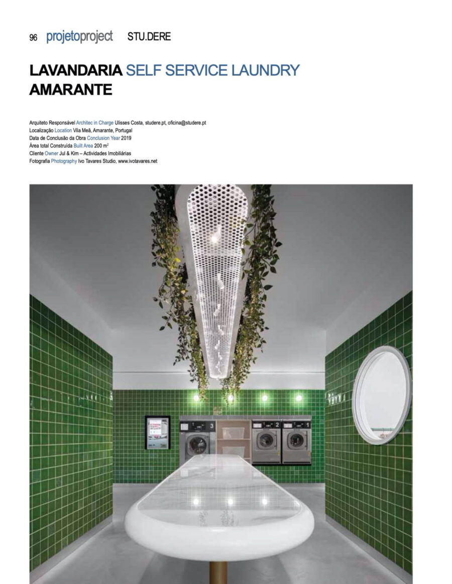 Publicação na Revista ArqA #139 - Hinterland , Stu.dere e Porto Architects